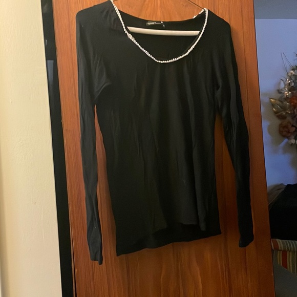 Zara | Tops | Black Work Top | Poshmark